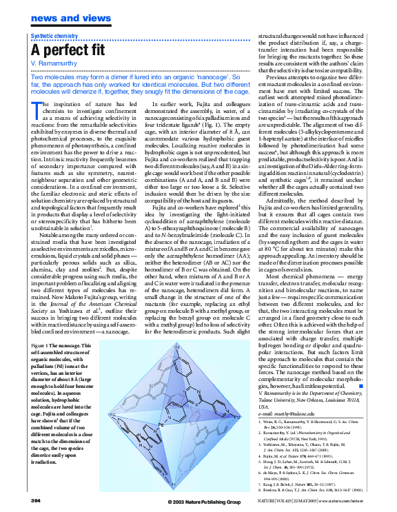 (PDF) A perfect fit | V. Ramamurthy - Academia.edu