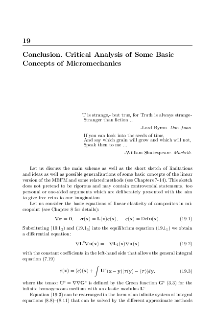(PDF) Conclusion. Critical Analysis of Some Basic Concepts of ...