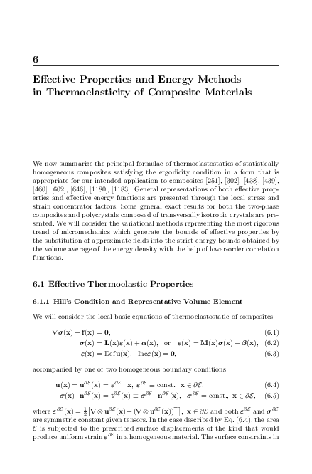 (PDF) Effective Properties and Energy Methods in Thermoelasticity of ...