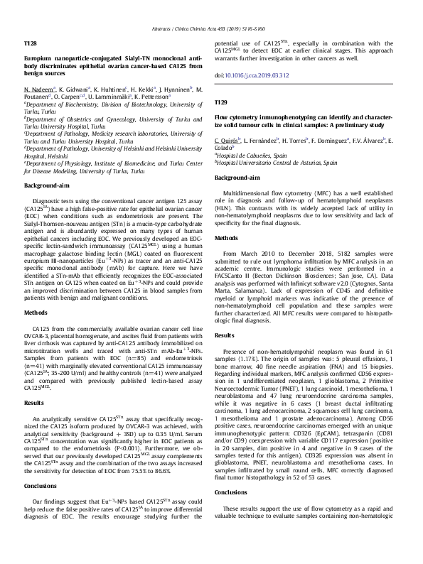 (PDF) Flow cytometry inmunophenotyping can identify and characterize ...