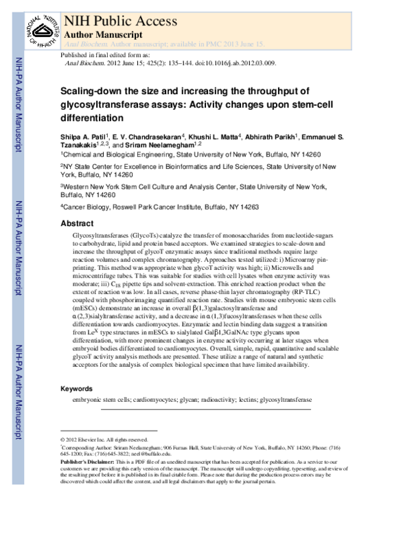 (PDF) Scaling down the size and increasing the throughput of ...