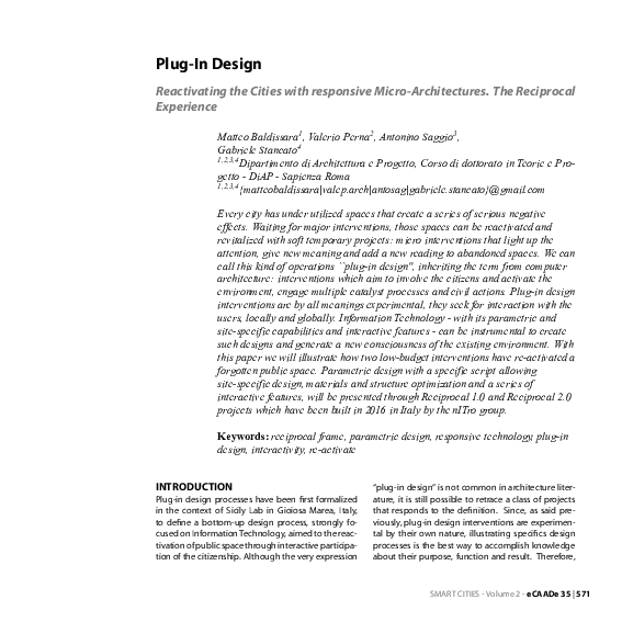 (PDF) Plug-In Design - Reactivating the Cities with responsive Micro ...