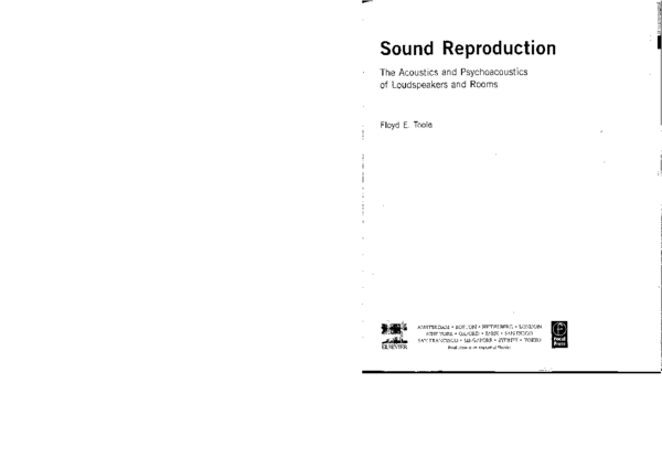(PDF) Sound Reproduction: The Acoustics and Psychoacoustics of ...
