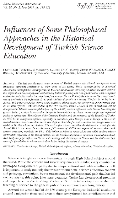 (PDF) Influences of Some Philosophical Approaches in the Historical ...