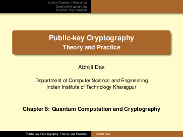 (PDF) Public-Key Cryptography: Theory and Practice