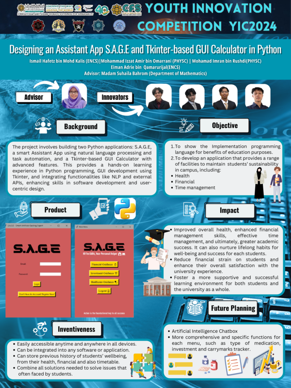 Pdf Designing An Assistant App Sage And Tkinter Based Gui Calculator In Python Suhaila