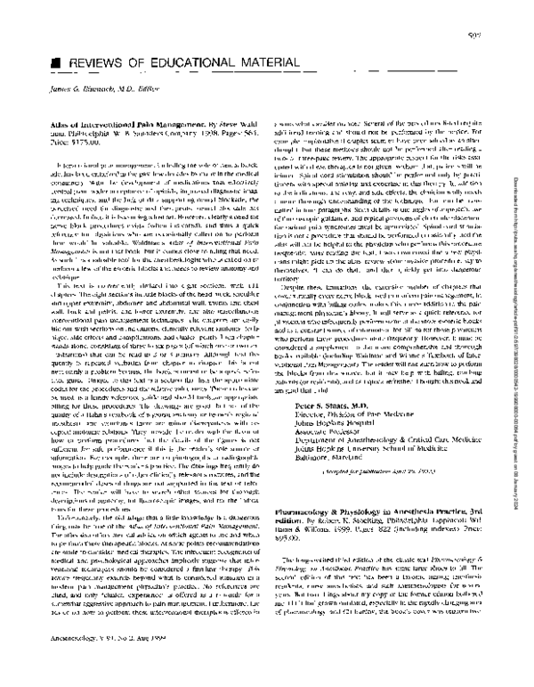 (PDF) Atlas of Interventional Pain Management
