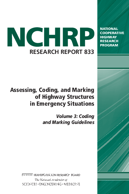 (PDF) Assessing, Coding, and Marking of Highway Structures in Emergency Situations, Volume 3 ...