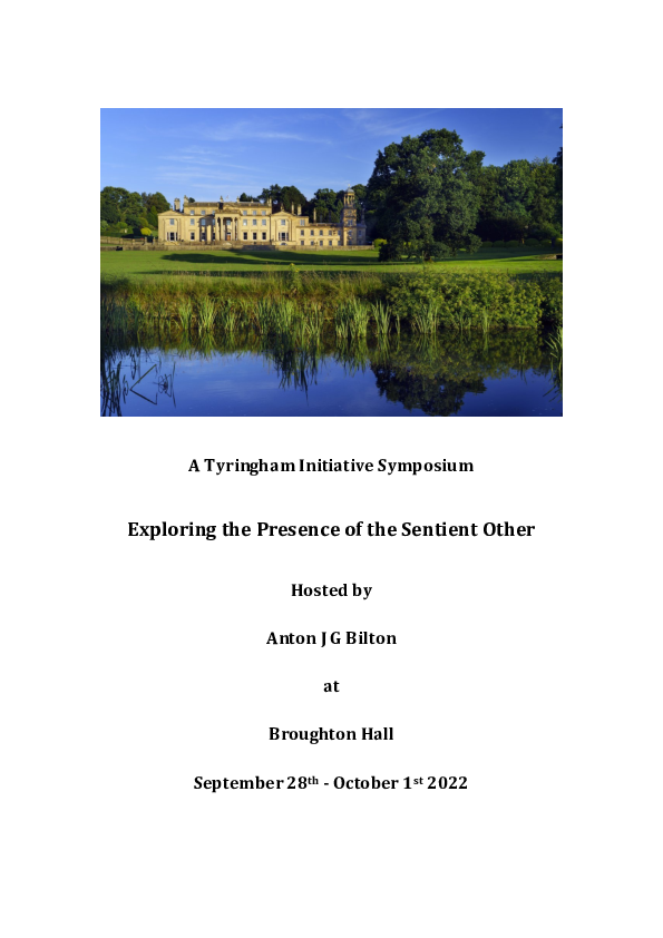 (PDF) DMT fieldwork into entity encounters & symposium synthesis