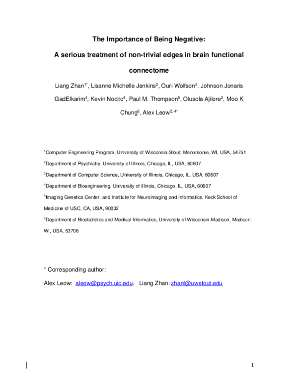 (PDF) The power of negative thinking