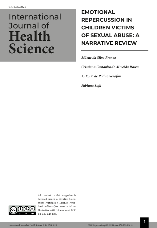 (PDF) EMOTIONAL REPERCUSSION IN CHILDREN VICTIMS OF SEXUAL ABUSE: A NARRATIVE REVIEW (Atena Editora)