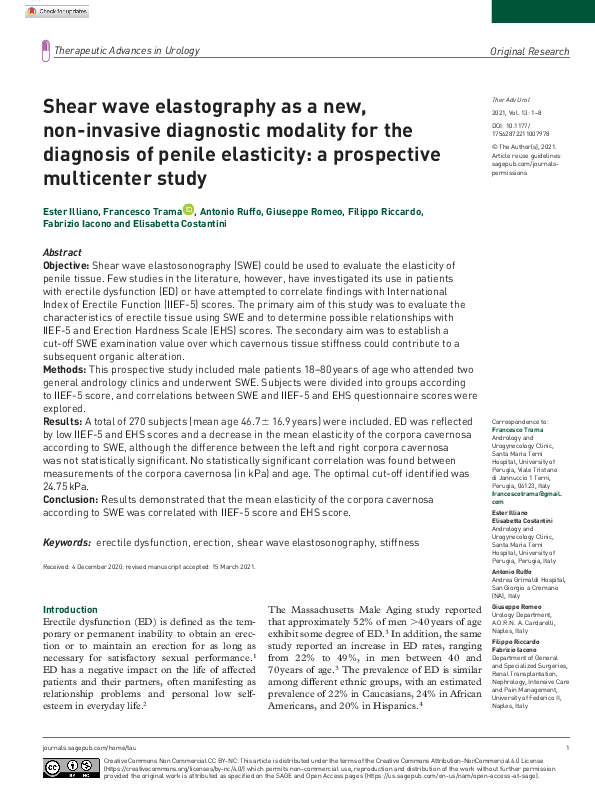 (PDF) Shear wave elastography as a new, non-invasive diagnostic ...