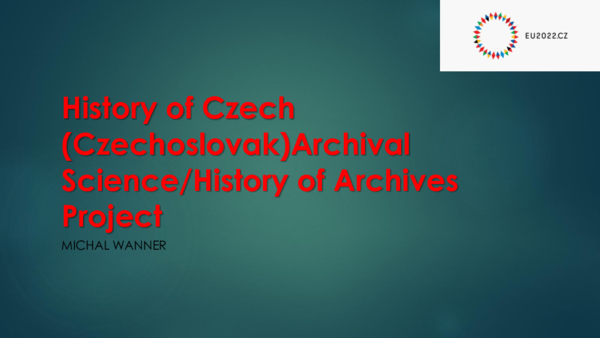 (PDF) History of Czech (Czechoslovak) Archival Science/History of ...