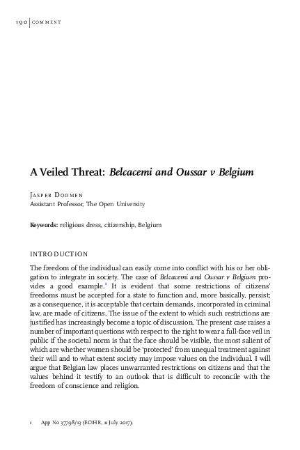 (PDF) J. Doomen, A Veiled Threat.pdf