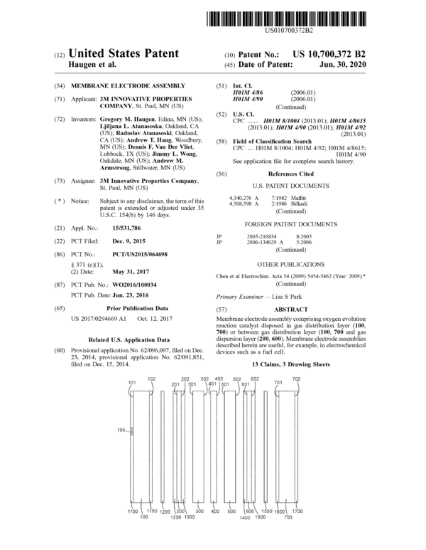(PDF) Membrane-electrode assembly