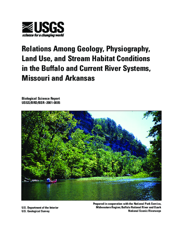 (PDF) Relations Among Geology, Physiography, Land Use, and Stream ...