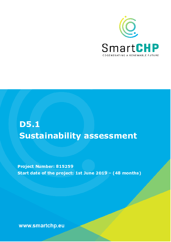 (PDF) D5.1 Sustainability assessment