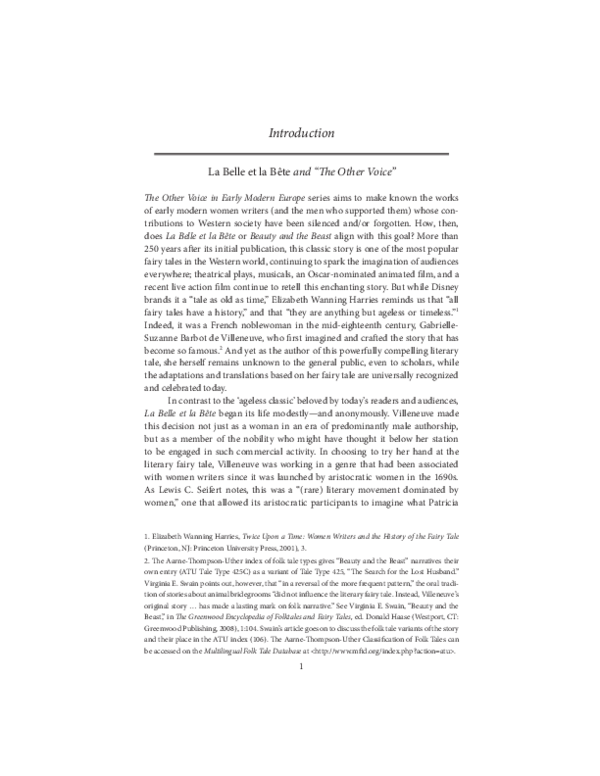 (PDF) Excerpt from Introduction to Gabrielle-Suzanne Barbot de ...