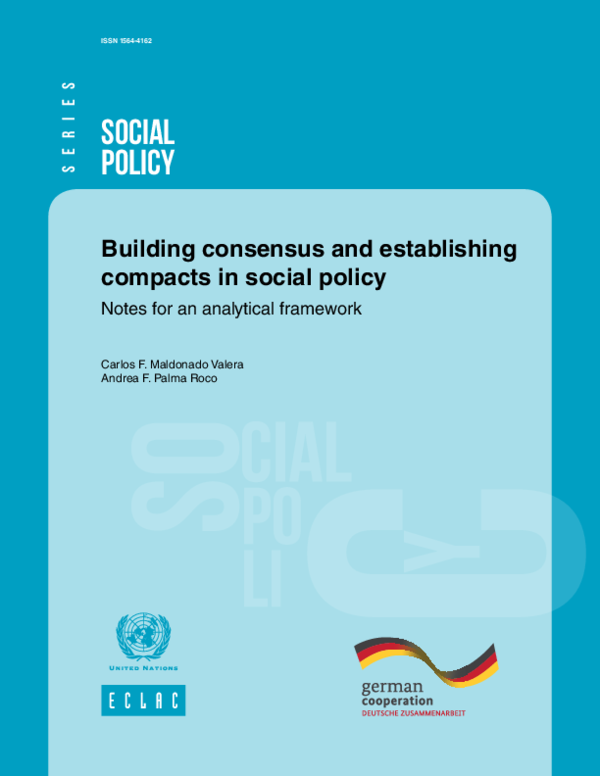 (PDF) Consensus Building in Social Policy: Analytical Frameworks