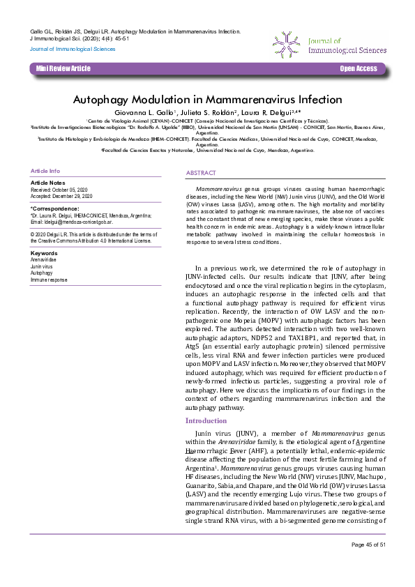 (PDF) Mini Review Article Open Access