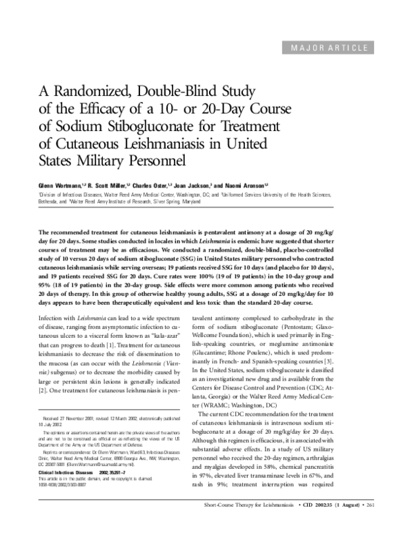 (PDF) A Randomized, Double‐Blind Study of the Efficacy of a 10‐ or 20 ...