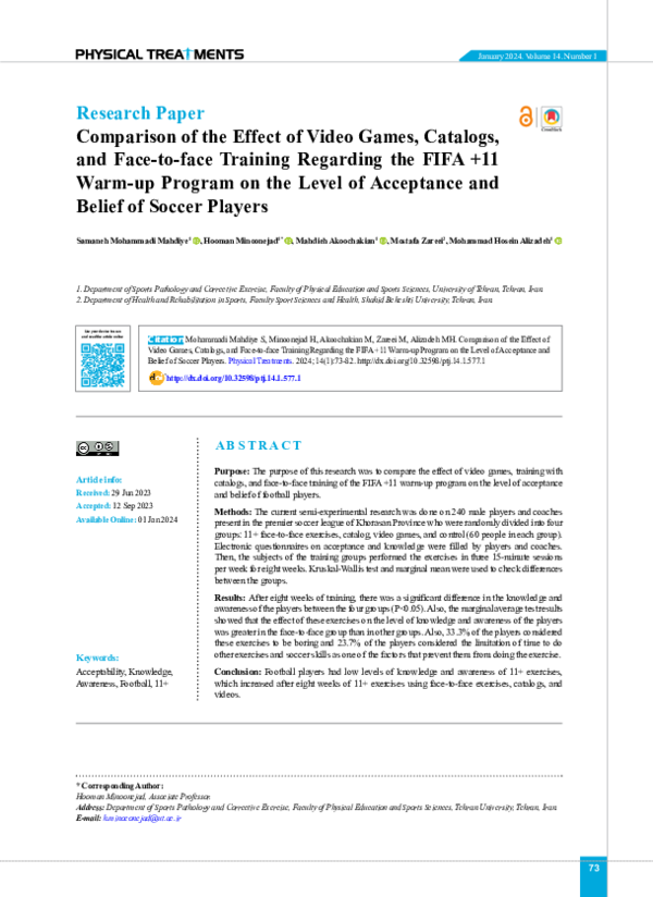 (PDF) Comparison of the Effect of Video Games, Catalogs, and Face-to ...