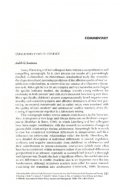 (PDF) Conflicting Views of Conflict