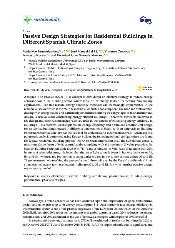 (PDF) Passive Design Strategies for Residential Buildings in the Hot Desert Climate in Upper Egypt