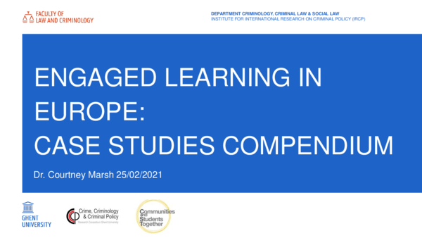 (PDF) Engaged learning in Europe : case study compendium