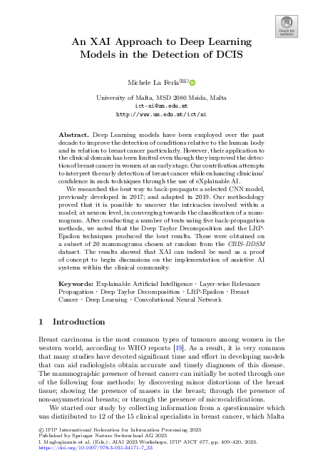 (PDF) An XAI Approach to Deep Learning Models in the Detection of DCIS | Michele La Ferla ...