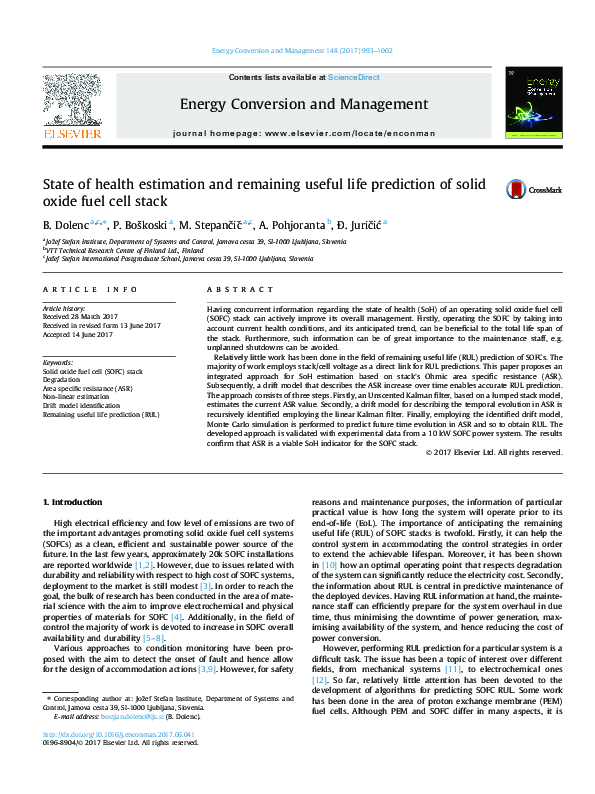 Pdf State Of Health Estimation And Remaining Useful Life Prediction Using Hybrid Kmeans Cnn