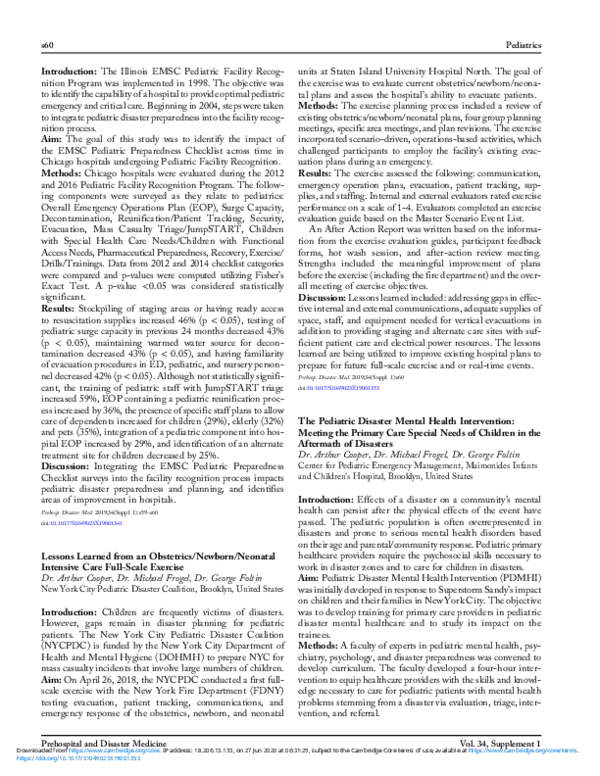 (PDF) Lessons Learned from an Obstetrics/Newborn/Neonatal Intensive ...