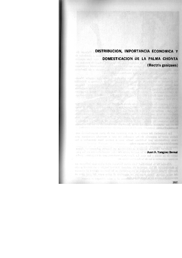 (PDF) Distribución, importancia económica y domesticación de la palma ...