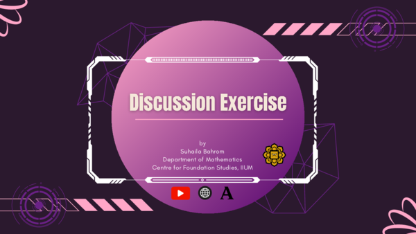 (PDF) Discussion Review Exercise