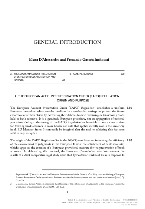 (PDF) General Introduction