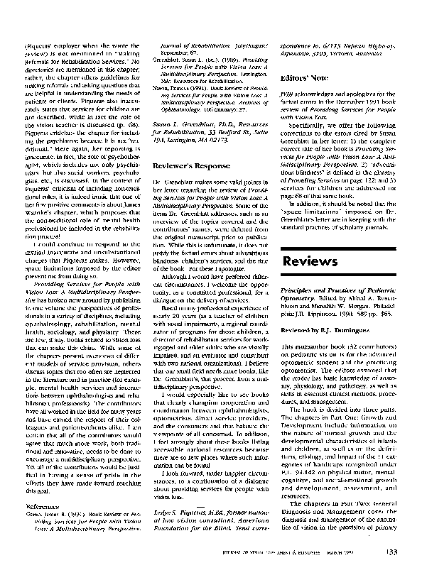 (PDF) Principles and Practices of Pediatric Optometry