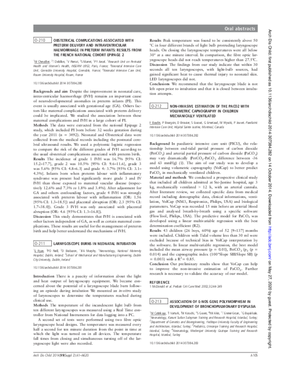 (PDF) O-212 Non-invasive Estimation Of The Paco2 With Volumetric ...