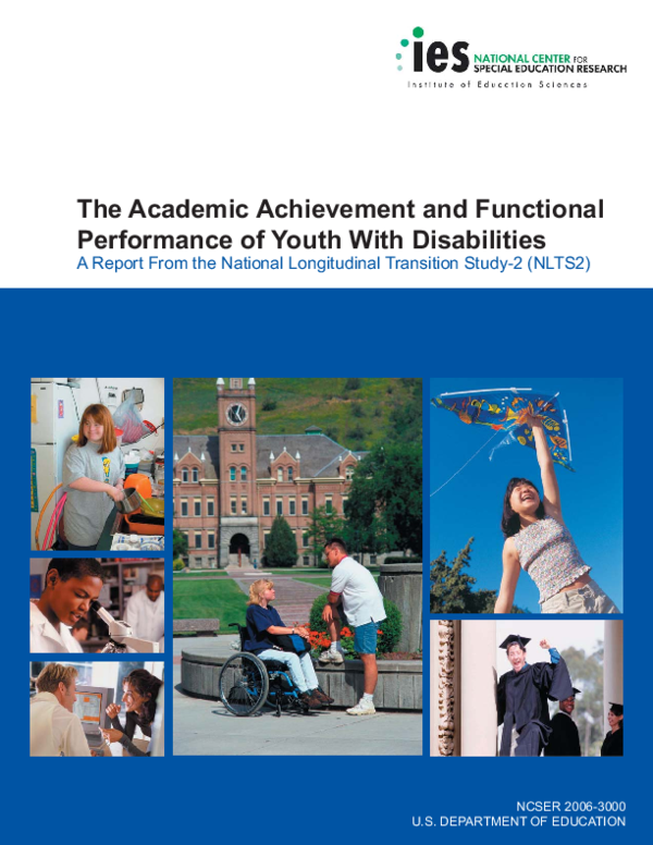 (PDF) The Academic Achievement and Functional Performance of Youth with ...