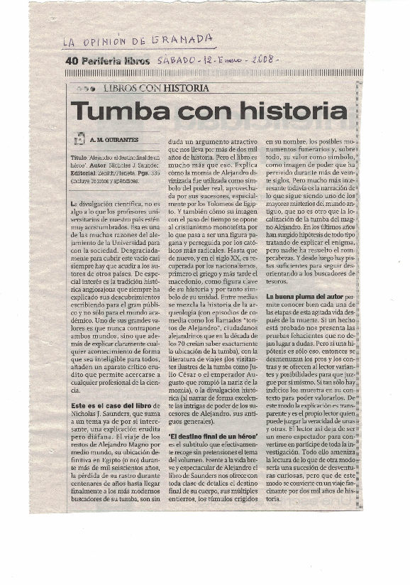 (PDF) Tumba con historia