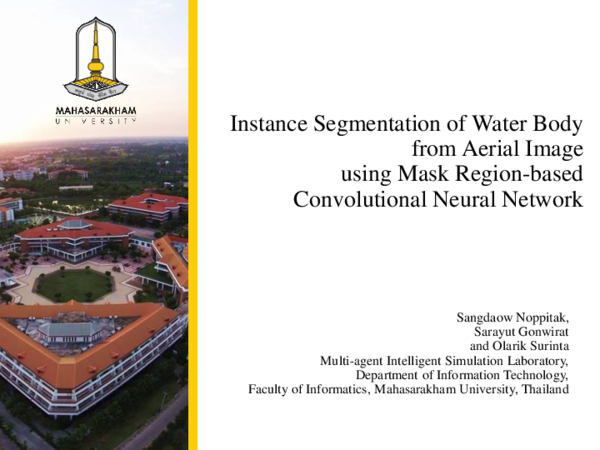 (PDF) Instance Segmentation of Water Body from Aerial Image using Mask Region-based ...