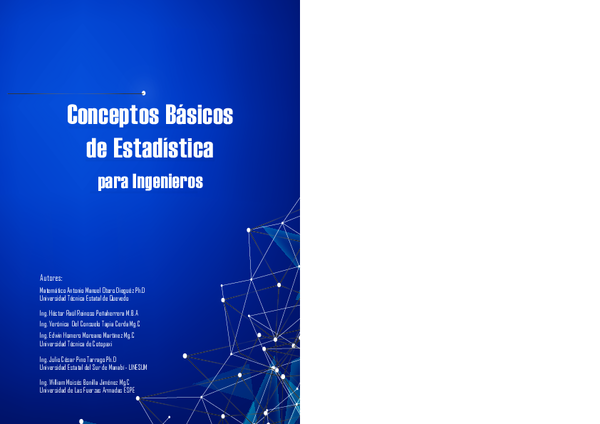 (PDF) Conceptos Básicos de Estadística para Ingenieros