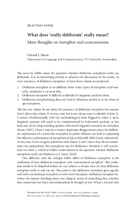 (PDF) What does ‘really deliberate’ really mean?