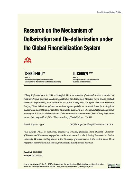 (PDF) Research on the Mechanism of Dollarization and De-dollarization ...