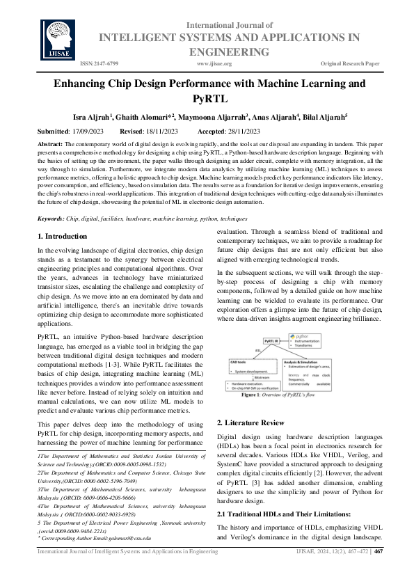 (PDF) Enhancing Chip Design Performance with Machine Learning and PyRT