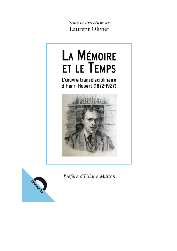 (PDF) La mémoire et le temps