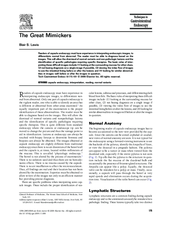 (PDF) The Great Mimickers