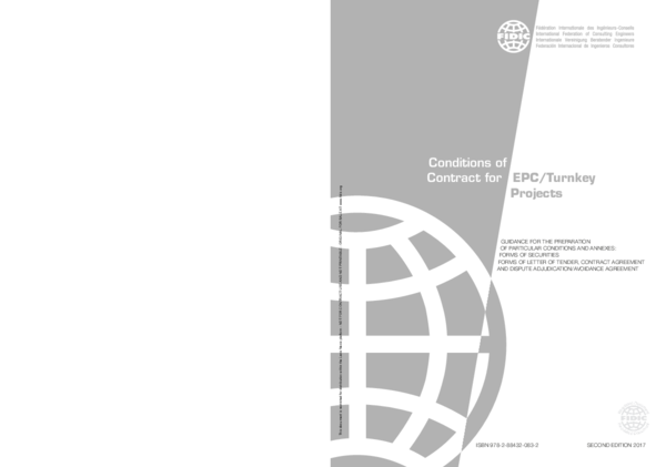 (PDF) Fidic Silver Book Conditions of Contract for EPC/Turnkey Projects