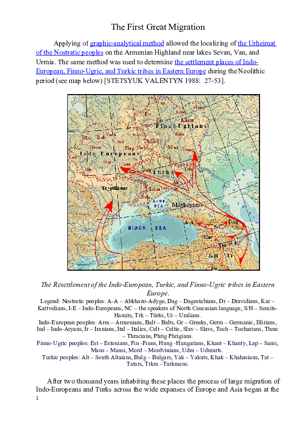 (DOC) The First Great Migration