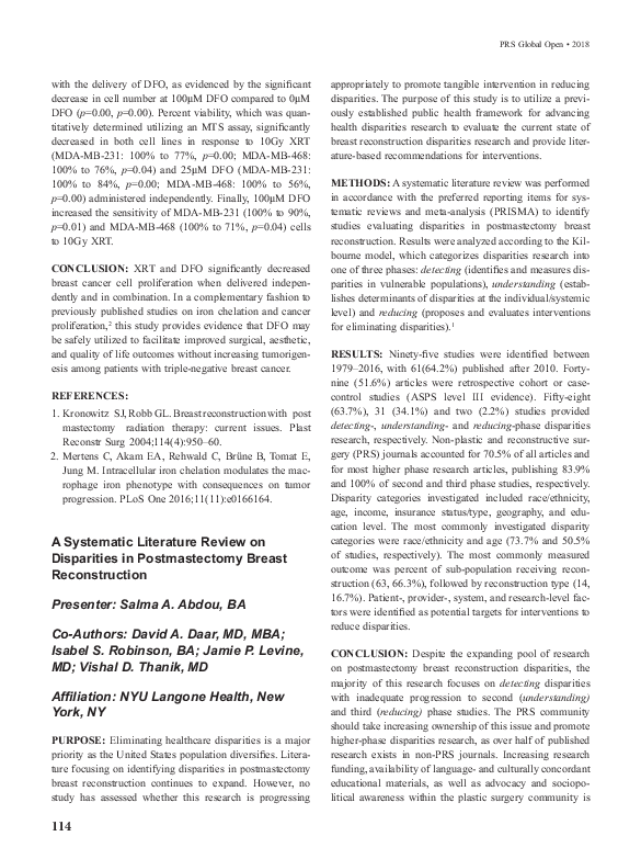 (PDF) Abstract: A Systematic Literature Review on Disparities in ...
