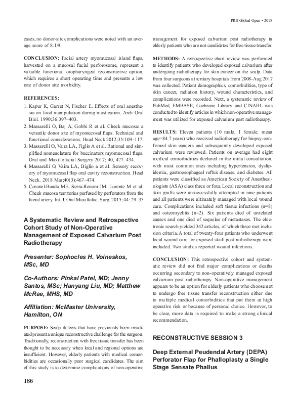 (PDF) Abstract: A Systematic Review and Retrospective Cohort Study of ...